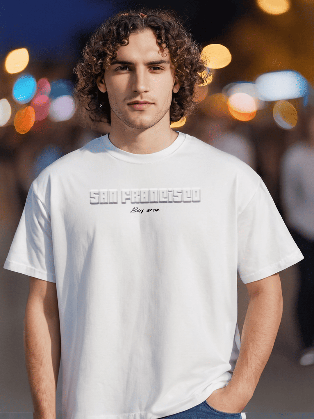 Mens Regular Fit Printed T Shirt
